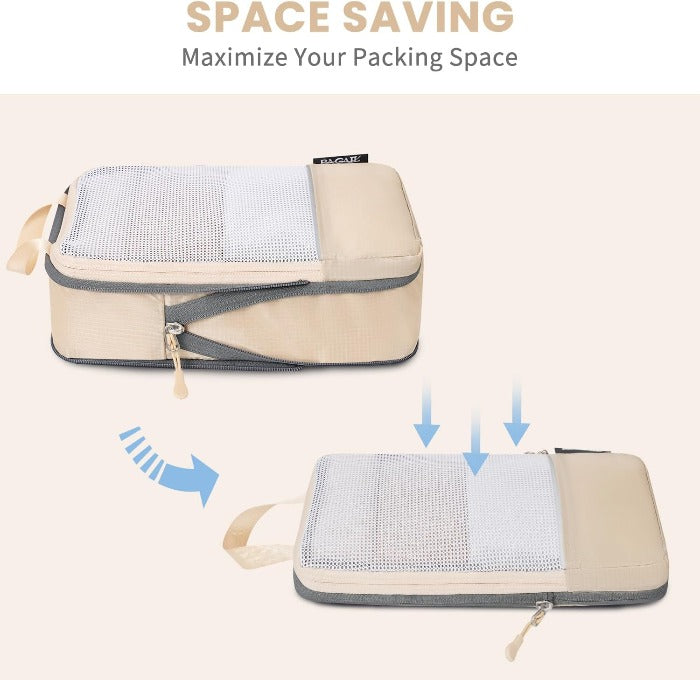 70D Ultralight Compression Packing Cubes with Laundry Bag（6Set） – Bagail